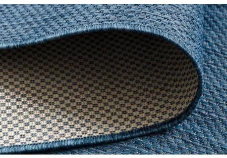 koberec FLAT 48663/330 SISAL modrý HLADKÝ velikost 200x290 cm | krásné koberce cz