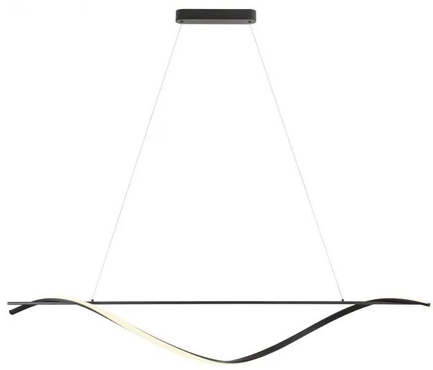 Redo Závěsné LED svítidlo Savage, ø 150cm Barva: Bronzová