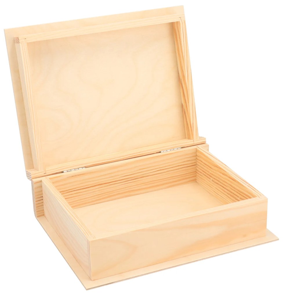 ČistéDřevo Dřevěná krabička kniha