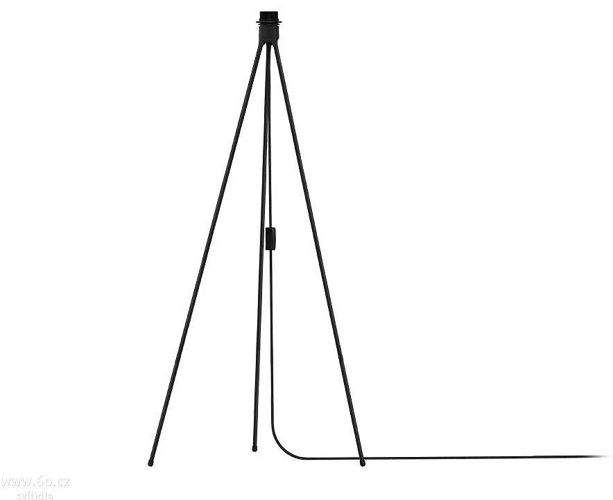 Umage 4016 černá trojnožka pro sestavení stojací lampy, 1x60W, výška 66cm