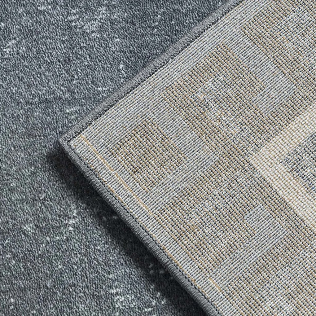 Dywany Łuszczów, Kusový koberec Allure 1960 grey, 200x290, šedá, kancelář