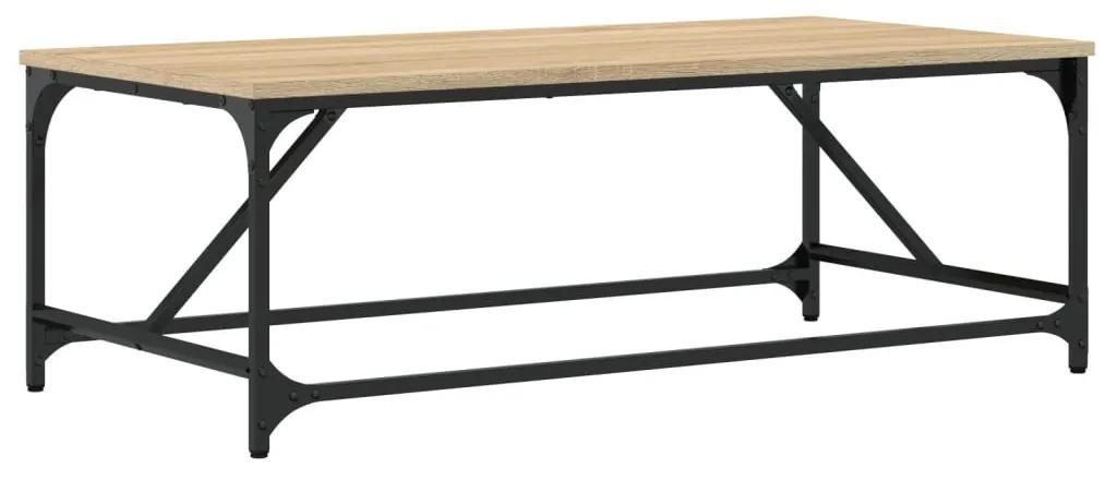 Konferenční stolek dub sonoma 100 x 50 x 35 cm kompozitní dřevo - Default Title