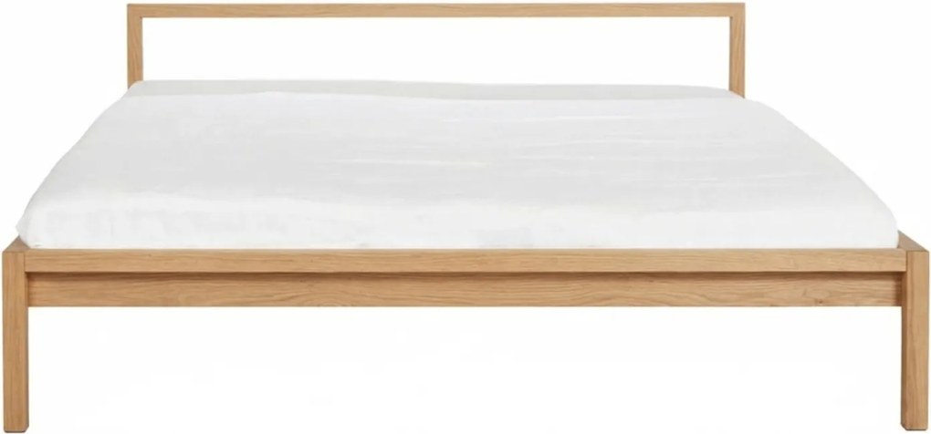 Výprodej Pop Up Home designové postele Steely (pro matraci 180 x 200 cm) - dub