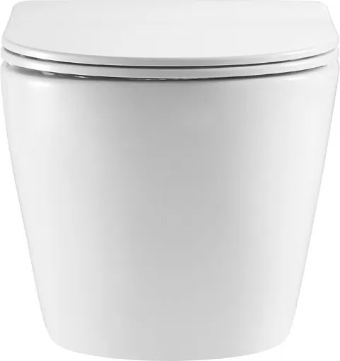 Mereo Mereo, WC závěsné kapotované, Smart Flush RIMLESS, keramické, vč. sedátka, MER-VSD85T1