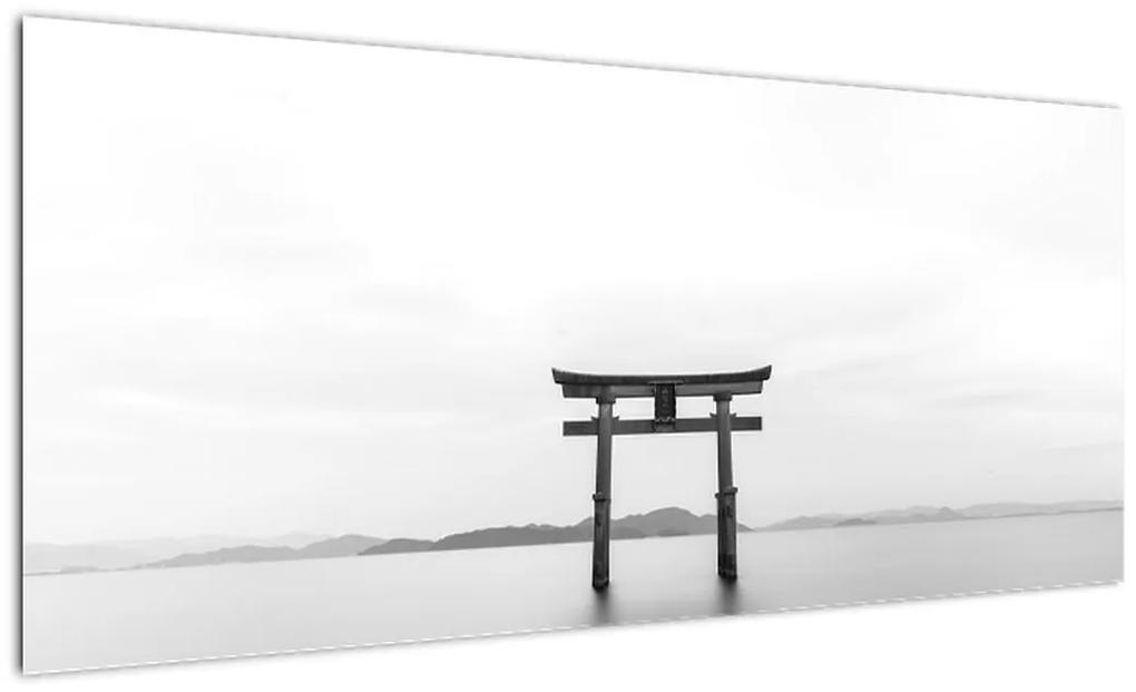Obraz - střípky Japonska (100x40cm)