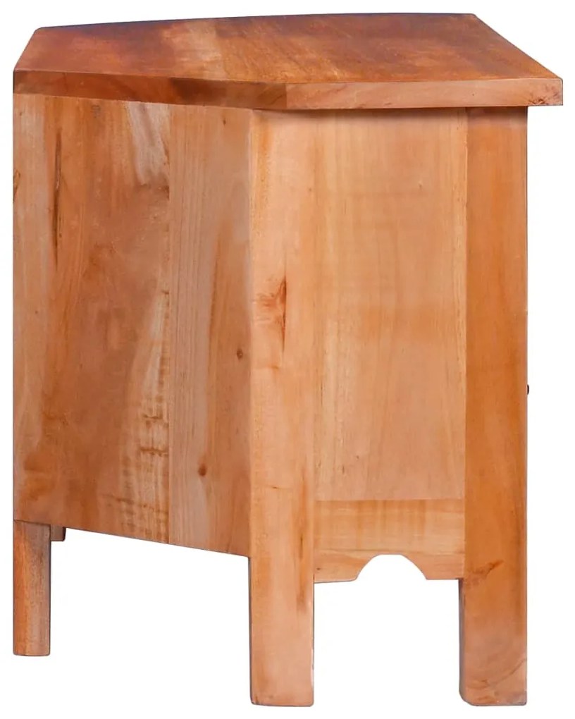 vidaXL TV stolek 100 x 40 x 45 cm masivní mahagonové dřevo