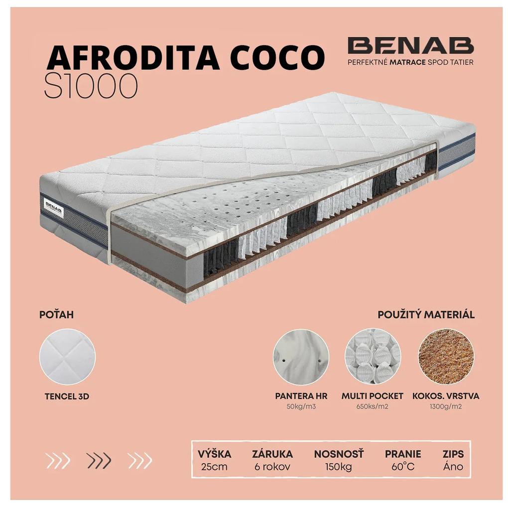 Taštičková matrace Benab Afrodita Coco S1000 200x120 cm (T4/T5). 763499