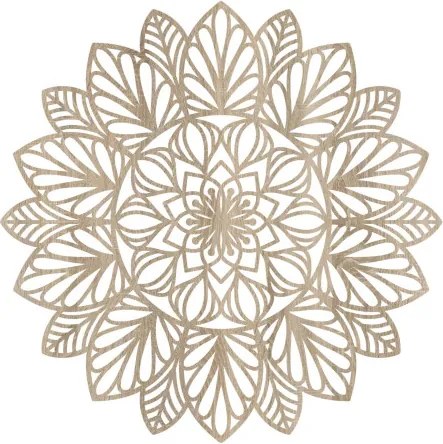 Mandala Květ života ze dřeva | Symbol harmonii pro váš domov | SENTOP HDF0255