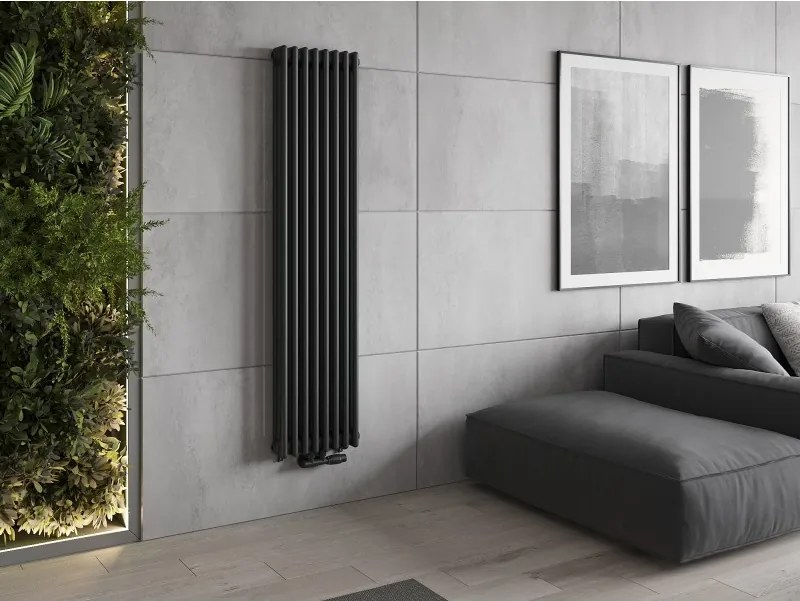 Mexen Denver, topné těleso 1600x378 mm, 1487 W, antracitová, W215-1600-378-00-66