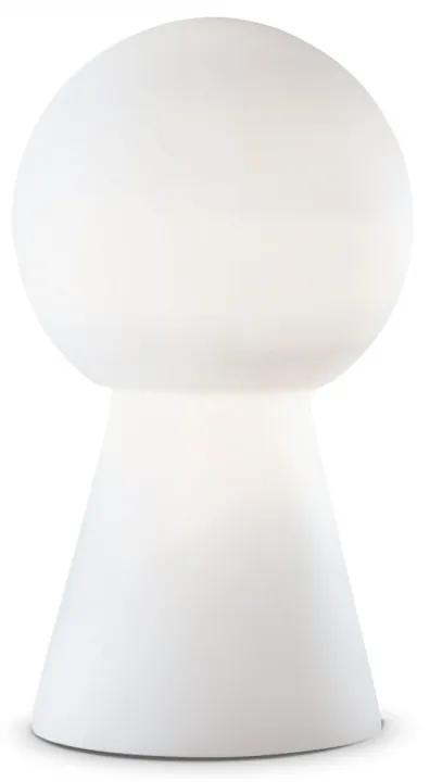 Ideal Lux 000251 stolní lampička Birillo Medium Bianco 1x60W|E27