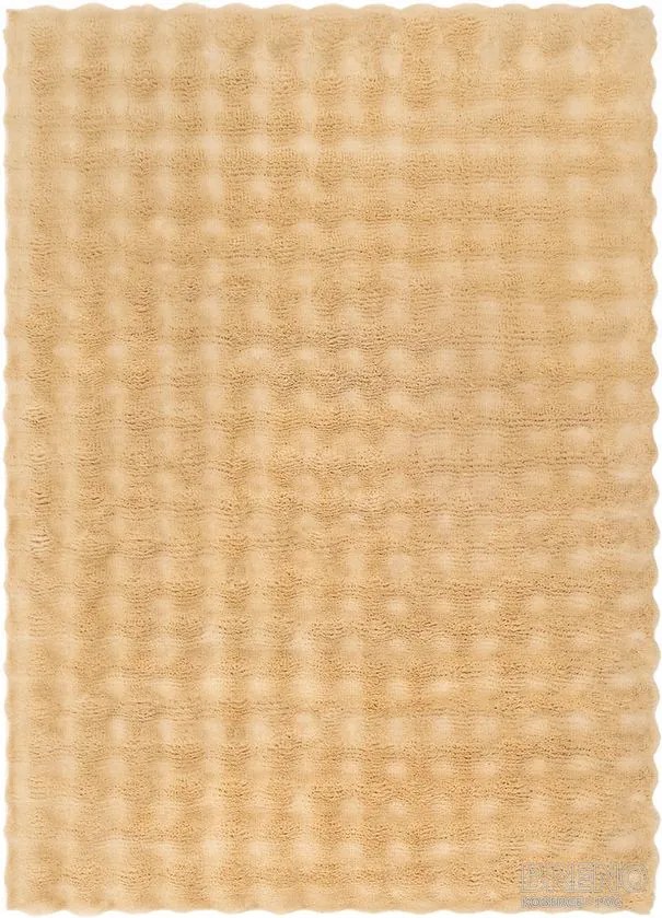 Breno Kusový koberec BUBBLE RABBIT light brown, 60x110 cm, Hnědá