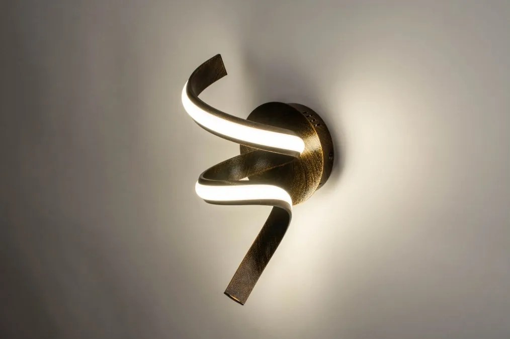 Nástěnné designové LED svítidlo do chodby Bronse Luce Marlenne