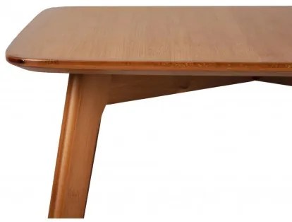 Odkládací stolek BAMBOO PRESENT TIME 50x35 cm ,bambusové dřevo tmavé Present time LM2036DW