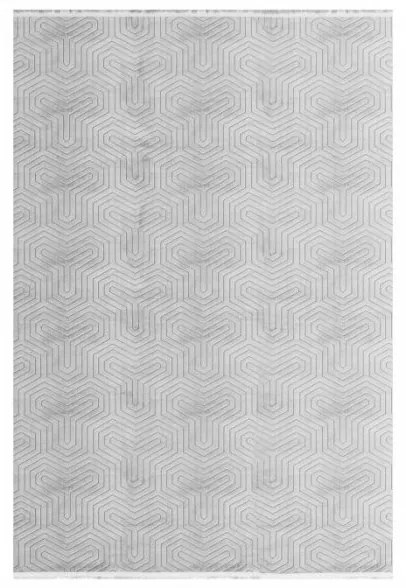 Vopi | Kusový koberec Style 8901 silver - 160 x 230 cm