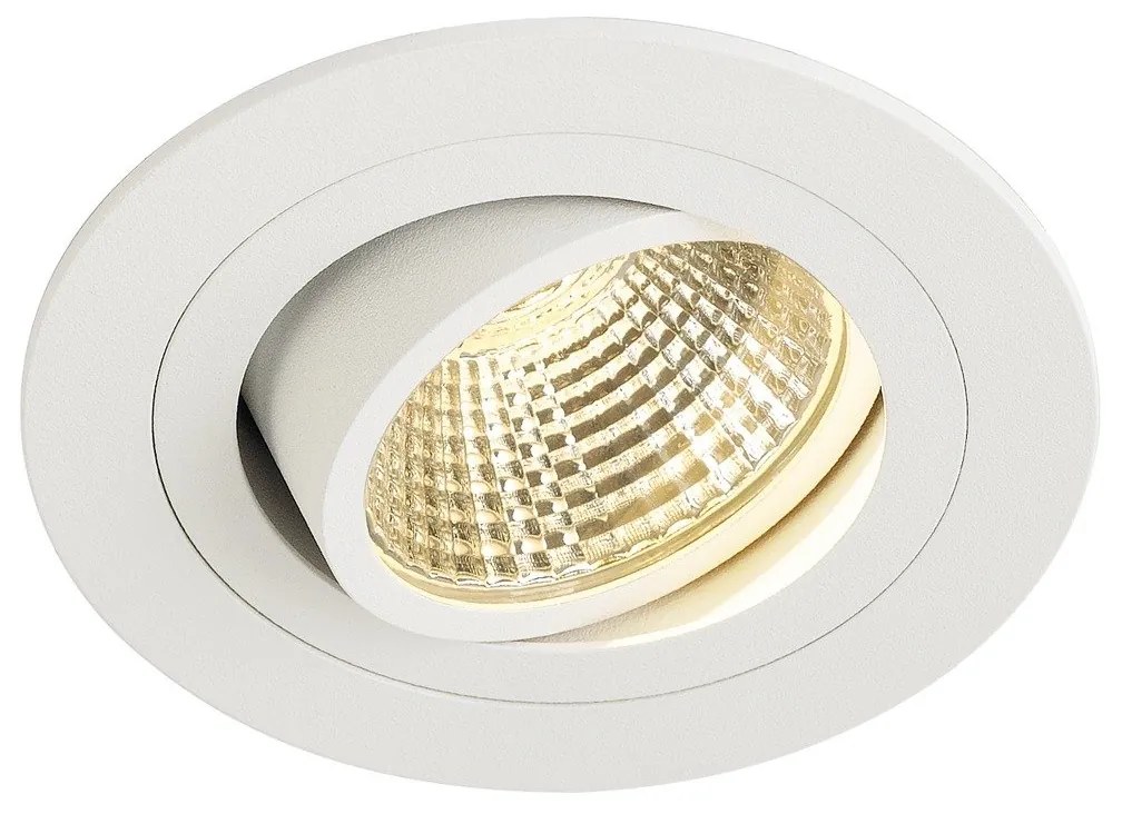 LA 113901 NEW TRIA DL kruhová sada matná bílá 230V/350mA LED 8W 38° 3000K - BIG WHITE (SLV)