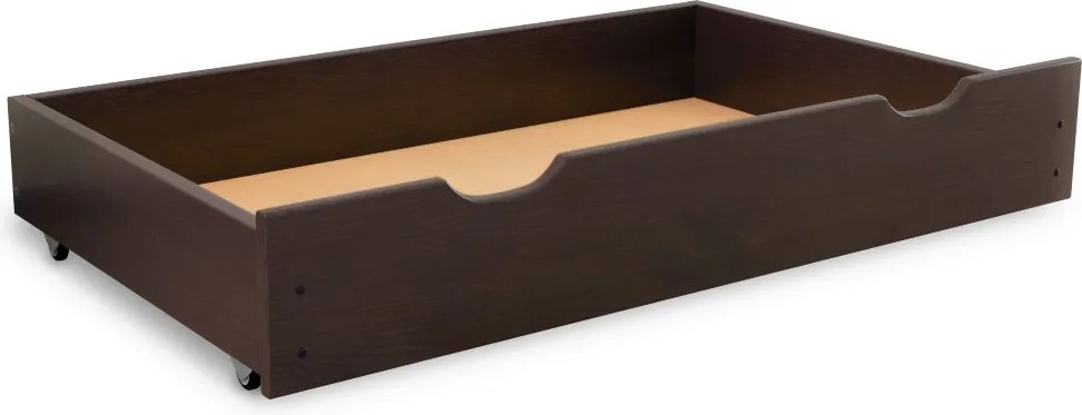 Úložný box pod postel 98 cm, ořech