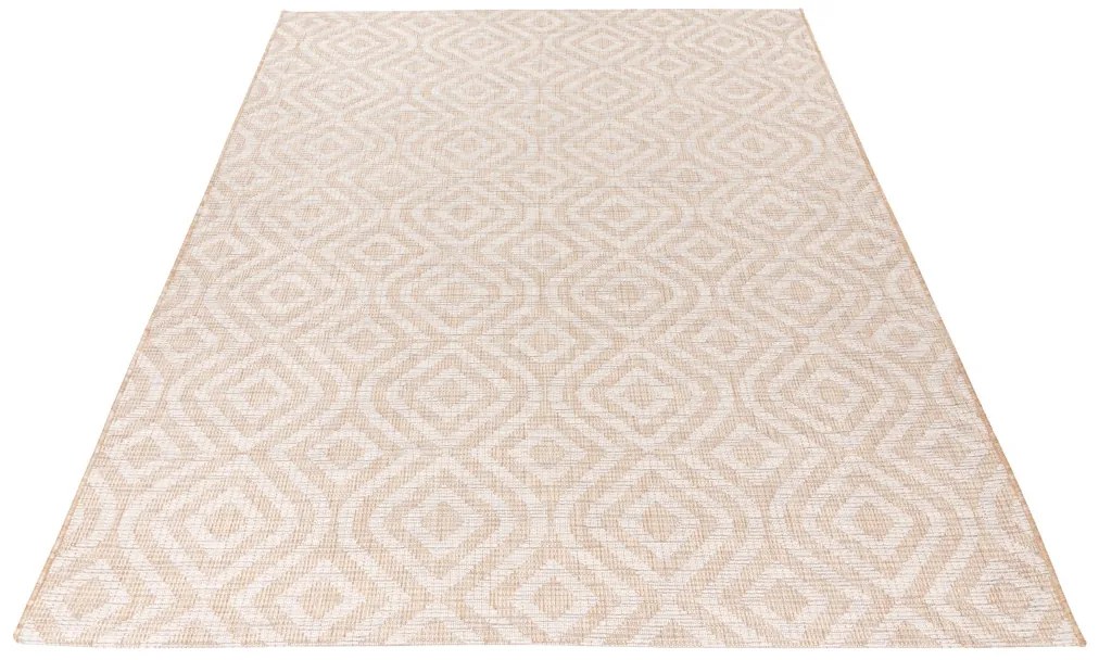 Obsession, Kusový koberec Nordic 872 taupe – na ven i na doma, 120x170, hnědá, chodba / předsíň