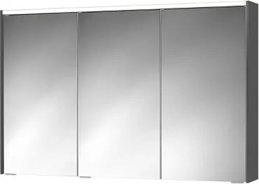 Jokey SPS-KHX 100 Zrcadlová skříňka - bílá/antracit š. 100 cm, v. 74 cm, hl. 15 cm, 251013020-0720
