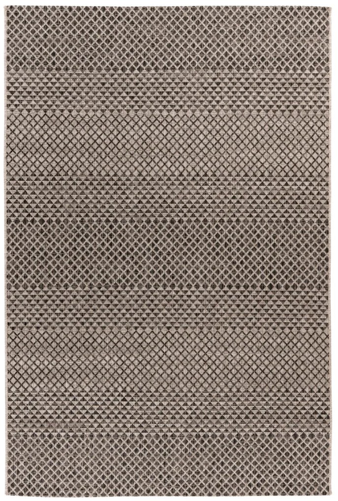 Obsession, Kusový koberec Nordic 877 grey – na ven i na doma, 120x170, šedá, chodba / předsíň