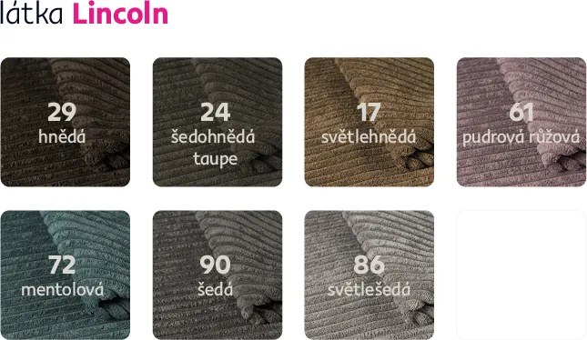 Extra prostorná pohovka, modrá / mentolová / světle šedá, Gilena BIG SOFA