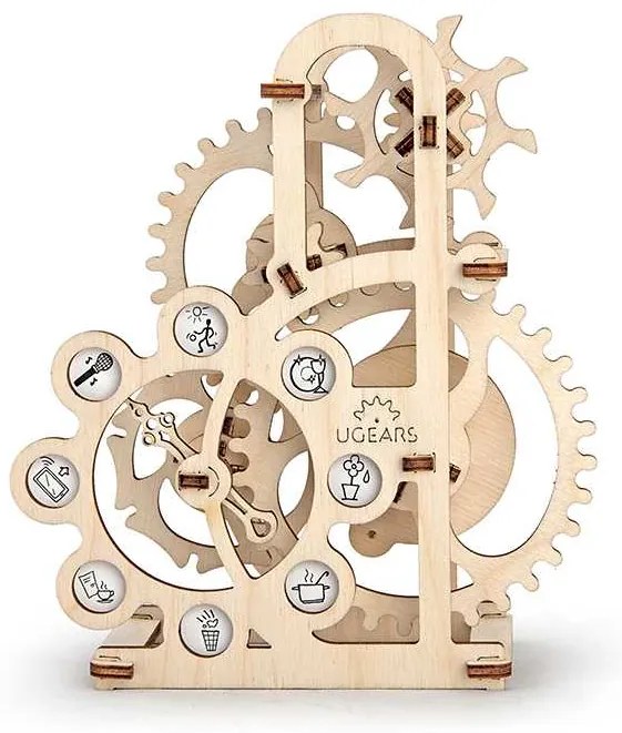 Ugears 3D dřevěné mechanické puzzle Dynamometr