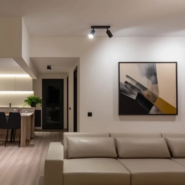 Brilagi - LED RGBW Stmívatelné bodové svítidlo SELE 2xGU10/4,8W/230V černá