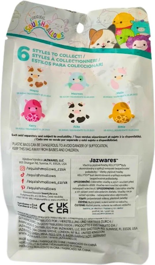 Plyšová hračka Mystery Sea Cows – SQUISHMALLOWS
