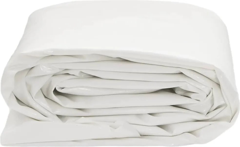 Plachta bílá 1 x 2,5 m 650 g/m² 156196