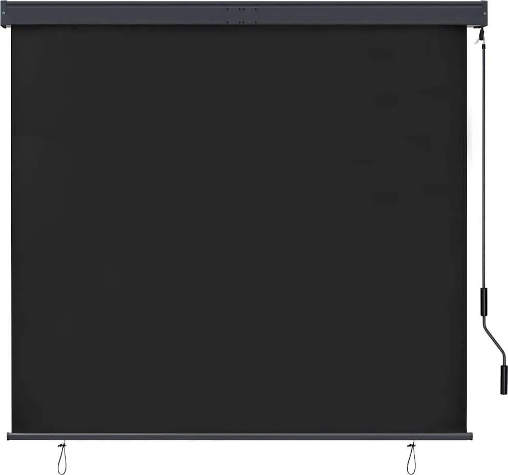 Venkovní roleta 160 x 250 cm antracitová 145976