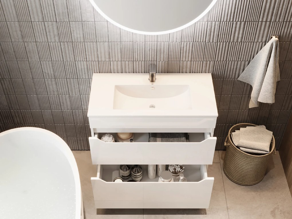 Lavedo Neo White 80 koupelnová skříňka s umyvadlem