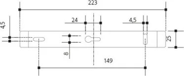 Svítidlo Panlux ZEUS LED S 16W IP66 PN32300017 radar sensor neutrální bílá 4000K