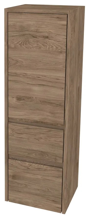 Mereo Mereo, Opto koupelnová skříňka vysoká 125 cm, levé otevírání, Multidecor, CN995LDRH1
