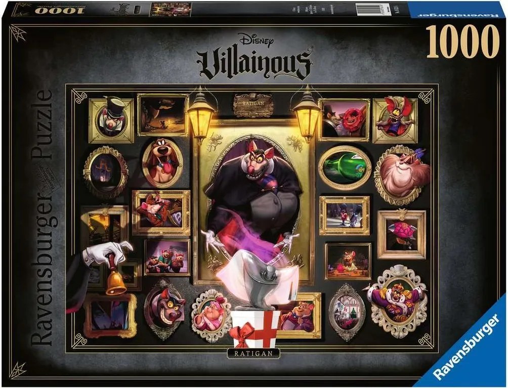 Ravensburger puzzle disney villainous: ratigan 1000 dílků