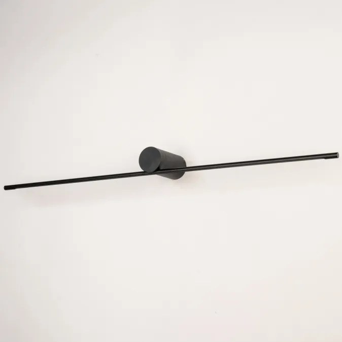 Nástěnné LED svítidlo nad zrcadlo Fox Black 90