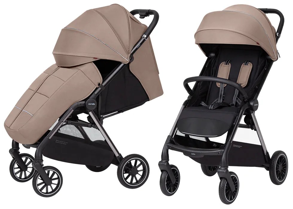 Dětský kočárek Carrello Delta CRL-5517 2024 Wheat Beige