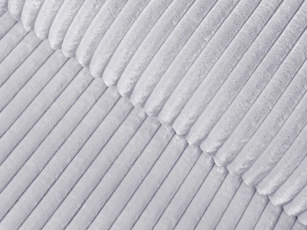 Biante Dekorační povlak na polštář Minky manšestr MKM-001 Světle šedý 50 x 70 cm
