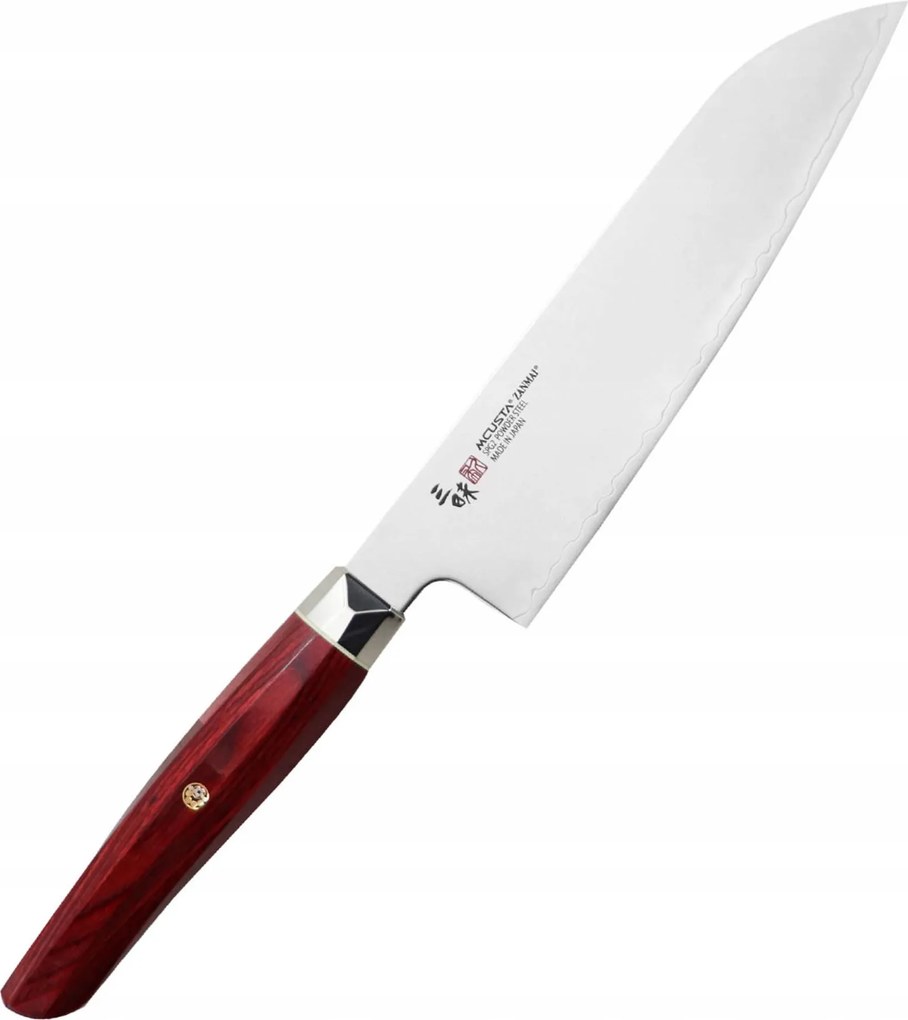 Mcusta Zanmai Red Revolution SPG2 Nůž Santoku 18 cm