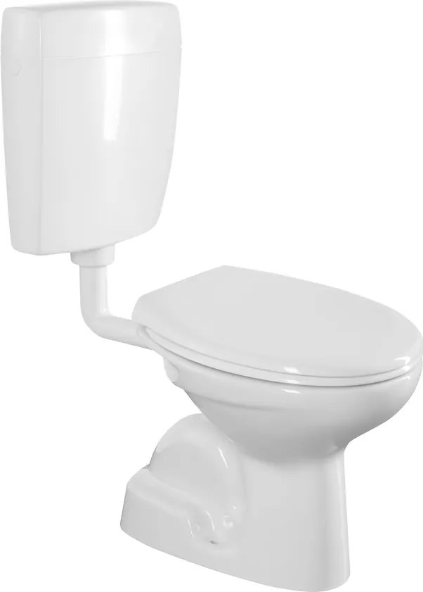 CREAVIT CREAVIT, WC kombi, dvoutlačítko 4,5/6l, spodní odpad, bílá, TP3406