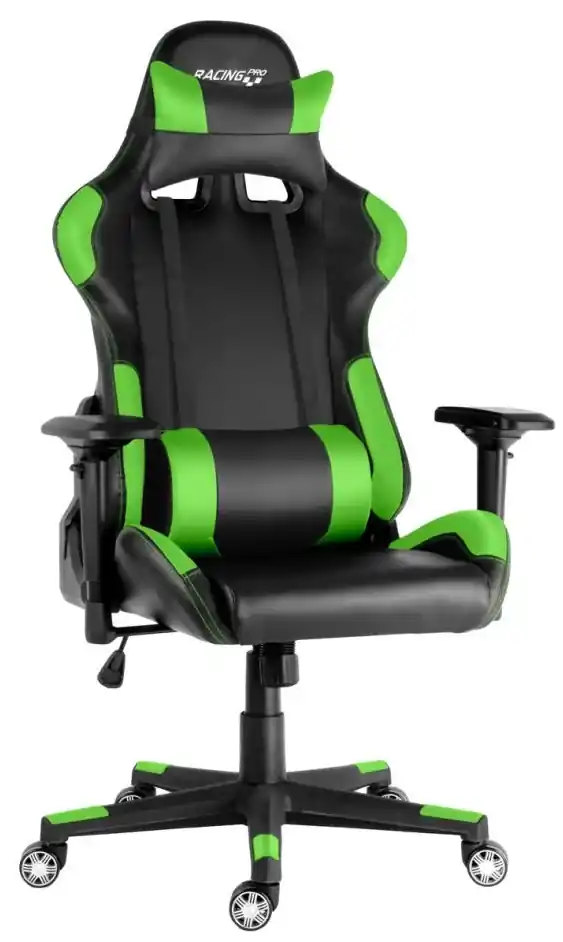 Herní židle RACING PRO ZK-012 černo-zelená | BIANO