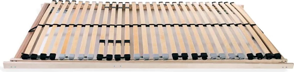 Lamelové rošty do postele 2 ks 28 lamel 7 zón 80 x 200 cm 3051422