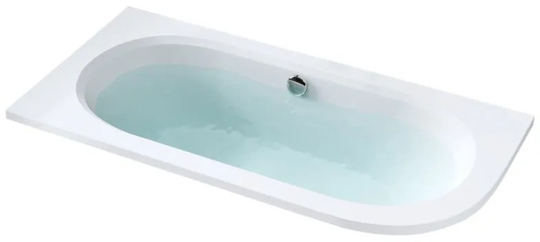 BPS-koupelny Akrylátová asymetrická vana k vestavbě HYD-EBI150L-VEST 150x75 cm LEVÁ, bílá
