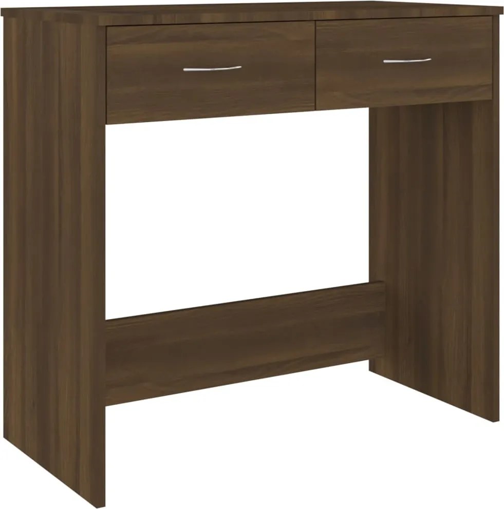 vidaXL Psací stůl 80 x 40 x 75 cm dřevotříska [801356] Barva: dub sonoma
