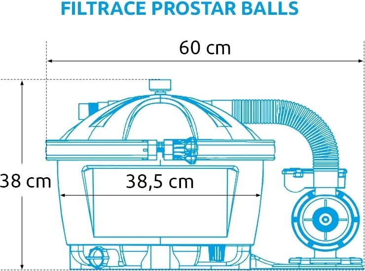 Marimex | Filtrace ProStar Balls + filtrační náplň Aquamar balls zdarma | 10600040