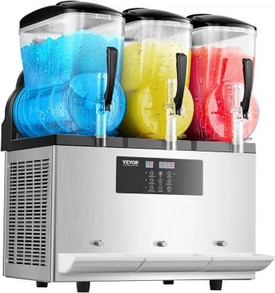 Komerční stroj na kaši 12Lx3 Margarita Smoothie Výrobník mražených nápojů