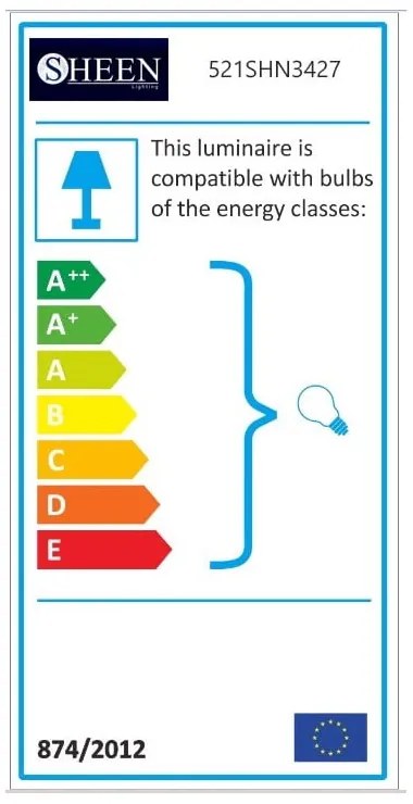 Stropní svítidlo ve zlaté barvě se skleněným stínidlem ø 15 cm Faze – Opviq lights