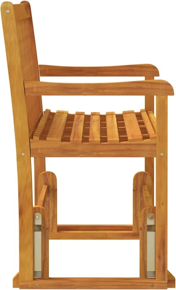 Zahradní houpací lavice 110 cm masivní akáciové dřevo 316608