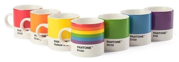 Světle růžový porcelánový šálek na espresso 120 ml Light Pink 182 – Pantone