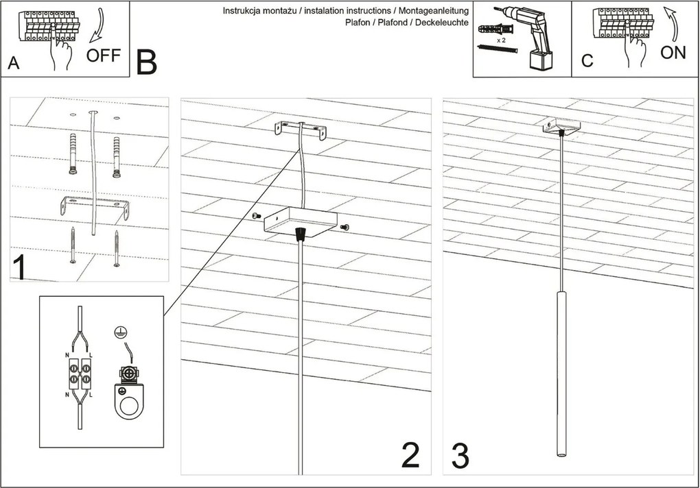 Sollux Lighting Závěsné svítidlo PASTELO 1 bordó