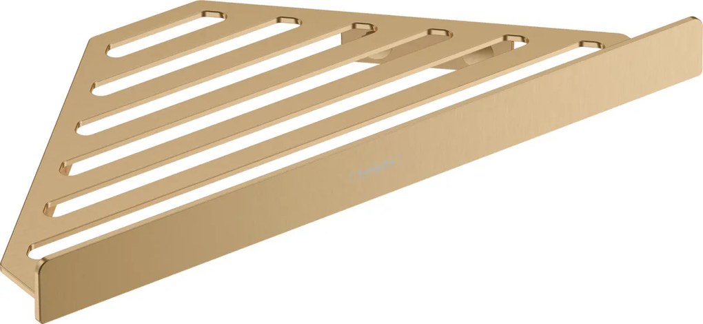 Hansgrohe AddStoris, košík do rohu, kartáčovaný bronz, HAN-41741140
