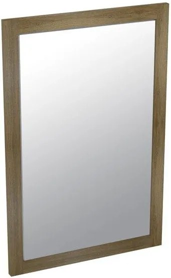 LARITA zrcadlo 500x750x20mm, dub graphite (LA050) SAPHO